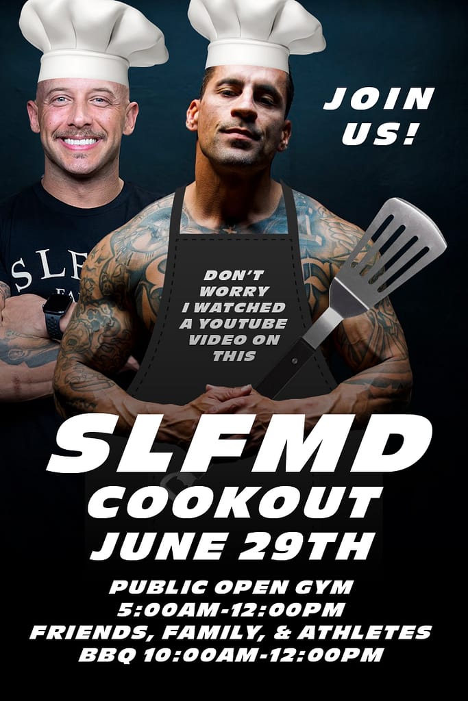 Fire Up the Grill and Get Swole: Self Made Training Facility Cookout ...